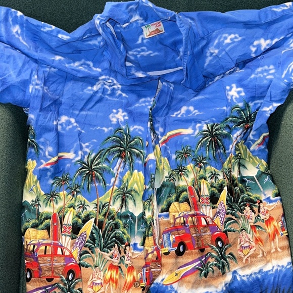 Evergreen Island | Shirts | Authentic Hawaiian Button Down | Poshmark